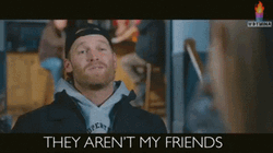 Shoresy Missing Tooth Comments Not My Friends GIF | GIFDB.com