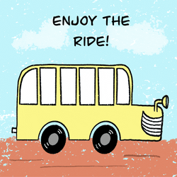 Short Bus Enjoy The Ride GIF | GIFDB.com