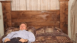 Man Retrieving Shotgun From Bed GIF | GIFDB.com