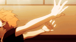 Shoyo Hinata Spiking Position GIF | GIFDB.com