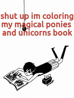 Shut Up I'm Coloring Magical Book GIF | GIFDB.com