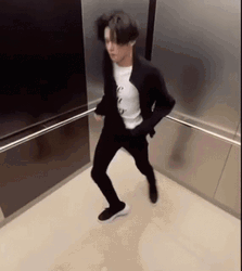 Silly Dance In Elevator GIF | GIFDB.com