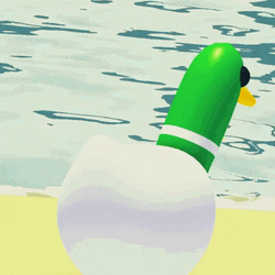 Silly Toy Duck Spinning GIF | GIFDB.com
