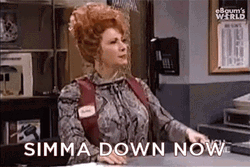 Simmer Down Now Cheri Oteri Angry GIF | GIFDB.com