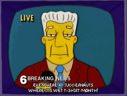 Simpsons Juggernaut GIF | GIFDB.com