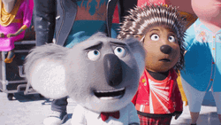 Sing Buster Moon Nervous Laugh GIF | GIFDB.com