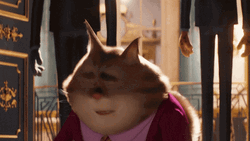 Sing Movie Jerry The Cat Overthinking Panic GIF | GIFDB.com
