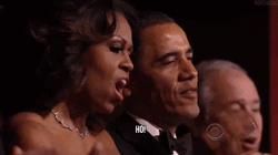 Singing Barack And Michelle Obama GIF | GIFDB.com