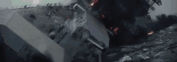 Sinking Boat Burning Ship Tipping Over GIF | GIFDB.com