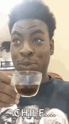 Lucy Liu Sips Tea GIF | GIFDB.com