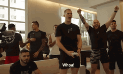 Sit Down Strong Man Commanding GIF | GIFDB.com