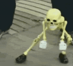 Skeleton Dance Meme GIF | GIFDB.com