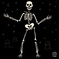 Skeleton Happy Dance Meme GIF | GIFDB.com