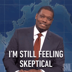 Skeptical Michael Che Snl GIF | GIFDB.com