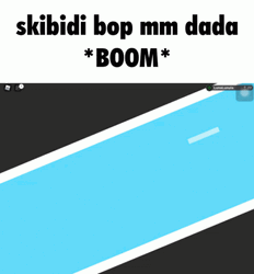 Skibidi Bop Mm Dada Boom Animated Explosion GIF | GIFDB.com