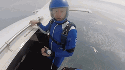 Skydiving Riggs From Plane GIF | GIFDB.com