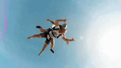 Skydiving Spinning In Sky GIF | GIFDB.com