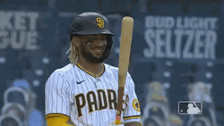 Slam Diego Fernando Gabriel Tatis Jr Bat GIF | GIFDB.com