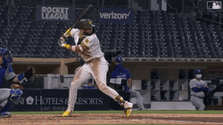 Slam Diego Padres Fernando Tatis Jr Scores GIF | GIFDB.com