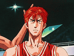 Slam Dunk Sweaty Sakuragi Hanamichi GIF | GIFDB.com