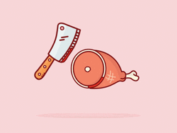 Sliced Pork Ham GIF | GIFDB.com