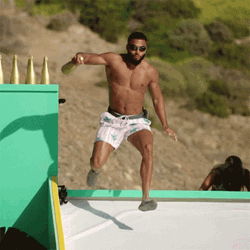 Slipping Down The White Slide GIF | GIFDB.com