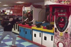 Spinning Back Kick Gif