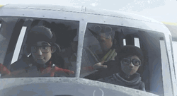 Small Plane Flying Yeti Adventure GIF | GIFDB.com