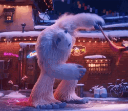 Smallfoot Migo Holding Percy GIF | GIFDB.com