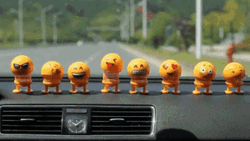 Smiley Emoji Bobble Heads GIF | GIFDB.com