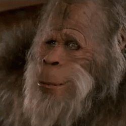 Smiling Big Foot GIF | GIFDB.com