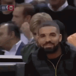 Smiling Drake Pointing GIF | GIFDB.com