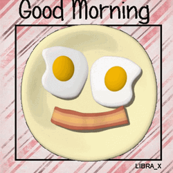 Smiling Happy Morning Meal GIF | GIFDB.com