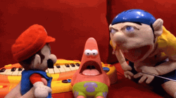 Sml Jeffy Super Mario And Patrick GIF | GIFDB.com