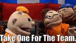 Sml Take One For The Team Junior GIF | GIFDB.com