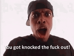 Smokey Friday You Got Knocked Out GIF | GIFDB.com