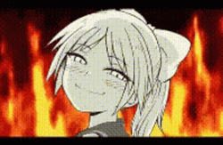 Kyoko Toshino Smug GIF | GIFDB.com