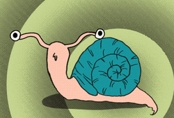 Snail Dancing Eyes Cartoon GIF | GIFDB.com