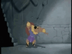 Sneaky Kronk Catoon Character GIF | GIFDB.com