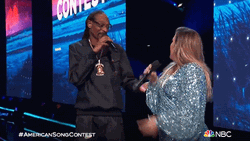Snoop Dogg And Kelly Clarkson Laughing So Funny GIF | GIFDB.com
