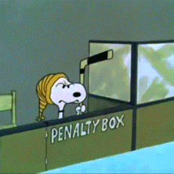 Snoopy Penalty Box GIF | GIFDB.com