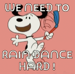 Snoopy Rain Dance Hard GIF | GIFDB.com