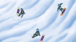 Snowboarding Anime Inazuma Eleven GIF | GIFDB.com