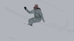 Snowboarding Glide Slow Motion GIF | GIFDB.com