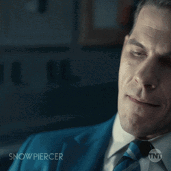 Snowpiercer Eating Buffalo Wings GIF | GIFDB.com