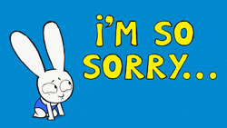So Sorry Sad Bunny Apologetic GIF | GIFDB.com