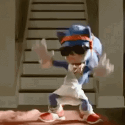 Sonic 2 Adorable Dancing Moves GIF | GIFDB.com