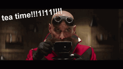 Sonic 2 Doctor Eggman Tea Time GIF | GIFDB.com