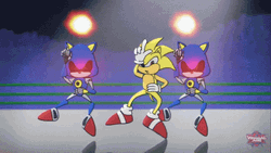 Sonic L Dance With Robots GIF | GIFDB.com