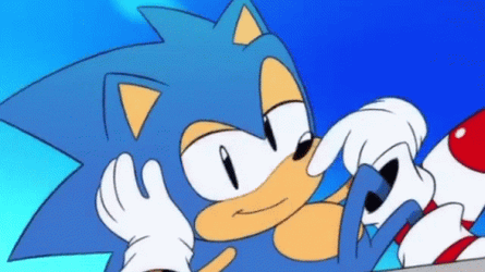 Sonic Mania Peace Sign GIF | GIFDB.com